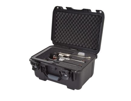 Nanuk 918 NK-7 Resin 2 UP Revolver Case with Cubed Foam - Medium Black ...