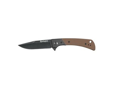 Remington EDC Folding Knife Drop Point, Brown - 15668 | Palmetto State ...