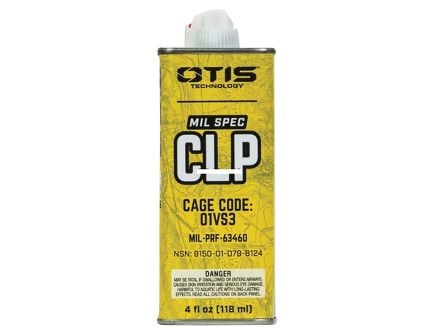 Otis CLP Cleaning, Lubricating and Protecting 4 oz Tin Can, Black ...