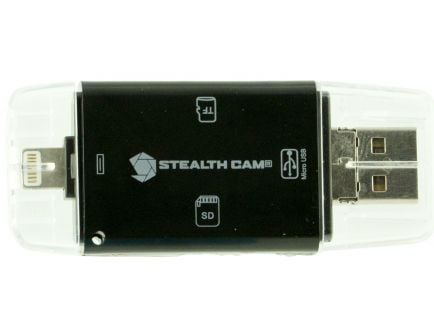 Stealth Cam Tri Card Reader for Android, IOS and USB Devices - STC ...