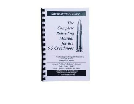 Loadbooks USA 6.5 Creedmoor Complete Reloading Book Manual | Palmetto ...