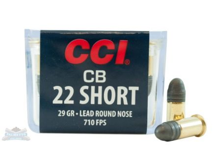 CCI .22 CB Short 29gr LRN Ammunition 100rds- - -0026 | Palmetto State ...