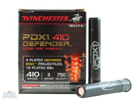 Winchester 410 3" PDX1 Ammunition - S413PDX1 | Palmetto State Armory