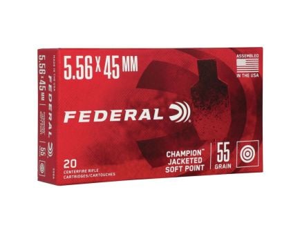 Federal American Eagle 5.56 Ammo 55gr JSP 20rds - Shop Now | Palmetto ...