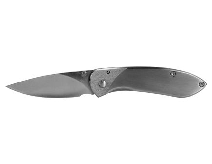 Buck 327 Nobleman Folding Drop Point Knife, Gray - 0327SSS-C | Palmetto ...