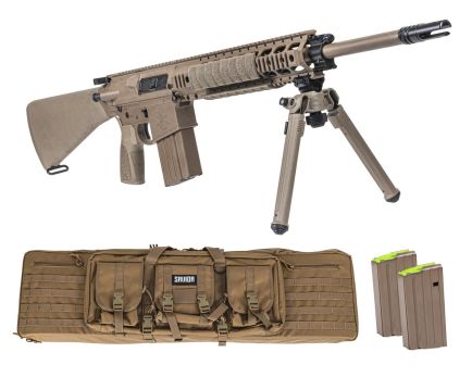 PSA Sabre AR-10 Rifle Forged 20" 6.5 Creedmoor w/ 12.5" Quad Rail, A1 ...