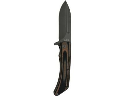 KA-BAR Mark 98 Spear Point Folder Knife, 3.5", Black/Brown - 3066 ...