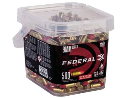 Federal American Eagle Syntech Range 124 gr Syntech JRN 9mm Ammo ...