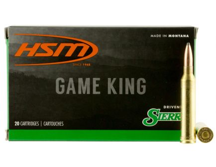 HSM Ammunition Game King 160 gr Spitzer Boat Tail 7mm STW Ammo, 20/box ...