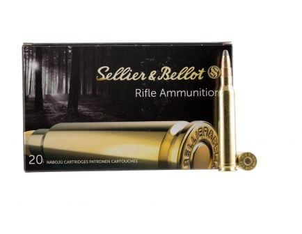 Sellier & Bellot 180 gr Semi-Jacketed Soft Point Cutting Edge .300 Win ...