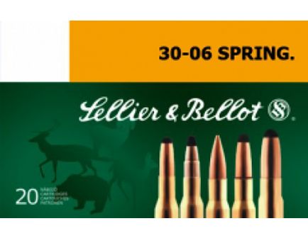Sellier & Bellot 180 gr Semi-Jacketed Soft Point Cutting Edge .30-06 ...
