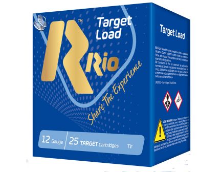RIO Target Load Trap Light Handicap 2.75" 12 Gauge Ammo 8, 25/box ...