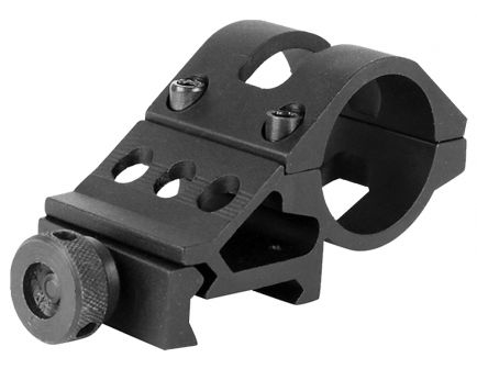 Aim Sports 1" Aircraft Grade Aluminum Tactical Offset Ring Mount ...