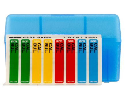 MTM Case Gard R-50 50 Round Ammo Box, 2.65" OAL, Clear Blue - RS5024 ...