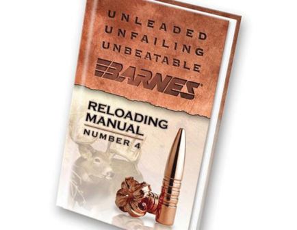 Barnes Bullets Number 4 Rifle Reloading Manual - 30745 | Palmetto State ...