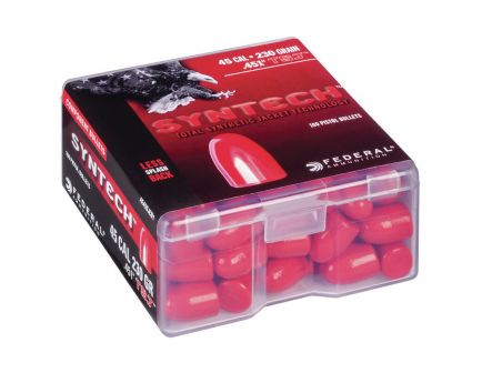 Federal Syntech .45 Auto 230 gr TSJFN Handgun Bullet, 100/pack ...