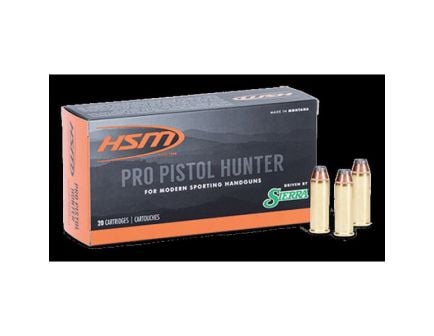 HSM Ammunition Pro Pistol 300 gr SP .44 Rem Mag Ammo, 20/pack - HSM-44M-17-N-20 | Palmetto State ...