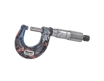 Starrett APT436.1XRL-1 0 - 1" Outside Micrometer | Palmetto State Armory