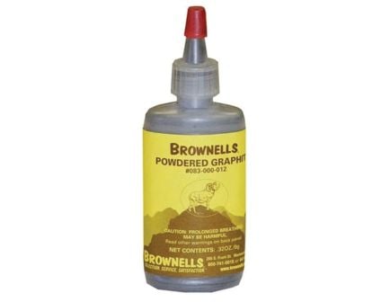 Brownells Powder Graphite, 0.32 oz Applicator Bottle Black | Palmetto ...