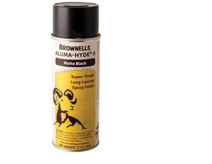 Brownells Aluma-Hyde II Epoxy Based Finish Spray, 12 oz Aerosol Black ...
