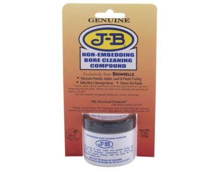 Brownells J-B Bore Cleaning Compound, 2 oz Jar Pack of 12 | Palmetto ...