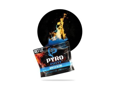Pyro Putty Winter Blend Fire Staters 2 oz, Blue - PP2OZW | Palmetto ...
