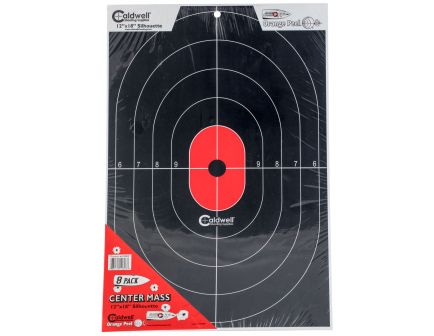 Caldwell 12" x 18" Silhouette Flake Off Center Mass Target, 8/pack ...