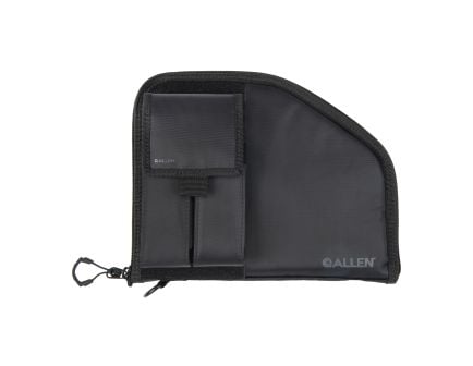 Allen Pistol Case with Mag Pouch Pistol Case, 9.5", Charcoal - 799 ...
