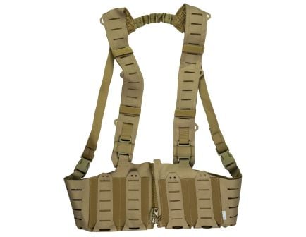 Blue Force 10 Speed Chest Rig, Coyote - MMTSPCHESTRIGM401CB | Palmetto ...