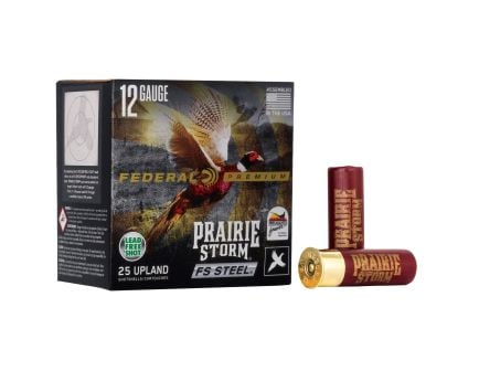 Federal Premium 12 Gauge Ammunition, 25 Rounds Steel Shot #3 ...