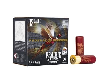 Federal Premium 12 Gauge Ammunition, 25 Rounds Lead #6 - PFX129FS6 ...