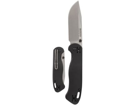 KA-BAR Becker Folder 8.5" Drop Point Folding Knife, Silver - BK40 ...