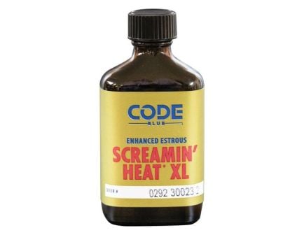 Code Blue Screamin Heat XL Scent, 2 fl oz Glass Bottle | Palmetto State ...