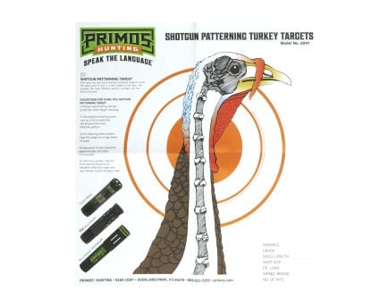 Primos Turkey Target, 12 Targets, Poly Bag - 6041 | Palmetto State Armory