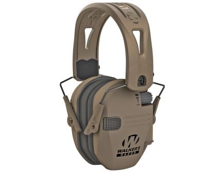 Walkers Razor Earmuff, Flat Dark Earth - GWPRSEMRHMFDE | Palmetto State ...