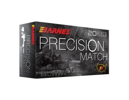 Barnes Precision Match 125 gr OTM-BT 300 Blackout Ammo 20rds | Palmetto ...