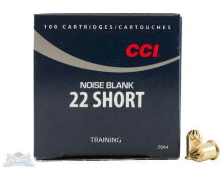 CCI .22 Long/Short/Long Rifle Noise Blank Cartridges 50rds - 0044 ...