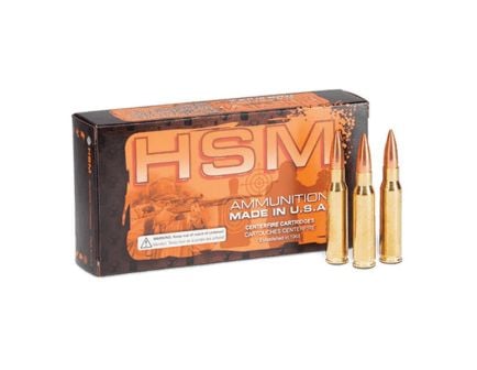 HSM Ammunition Lead Free .325 WSM 180 gr BT 20rds | Palmetto State Armory