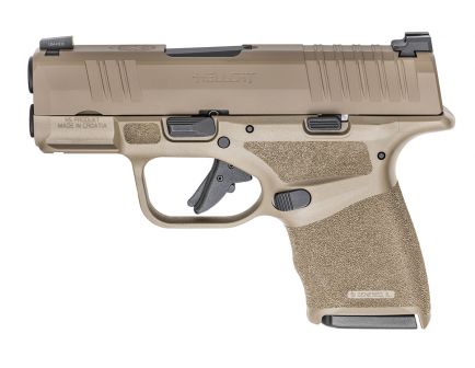 Springfield Hellcat Micro-Compact 9mm Pistol, FDE - HC9319F | Palmetto ...