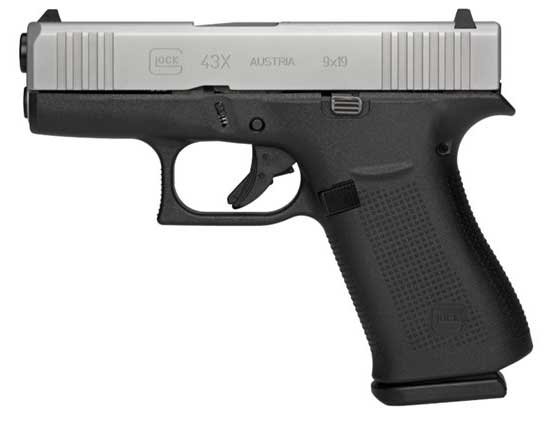 Silver 9mm Gun