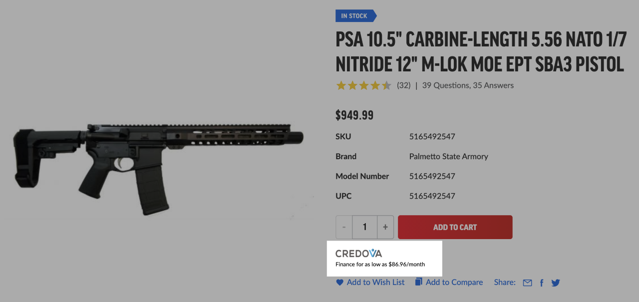 Search Results for | Palmetto State Armory